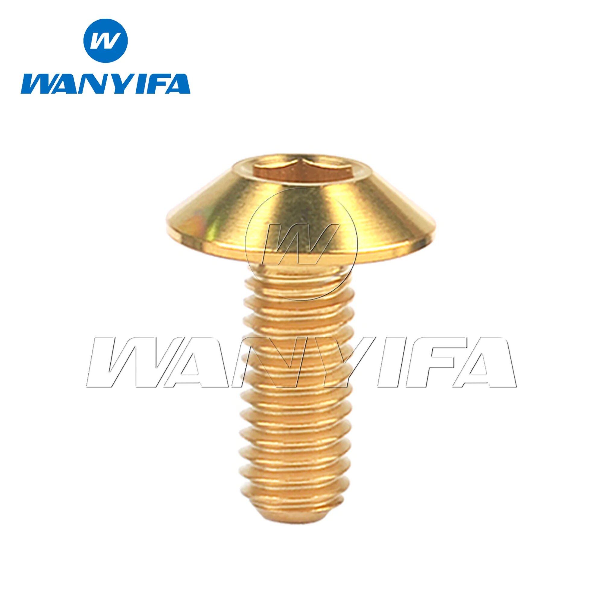 Титановые болты Wanyifa M6 M8 12-35 мм М8, Gold, 25mm
