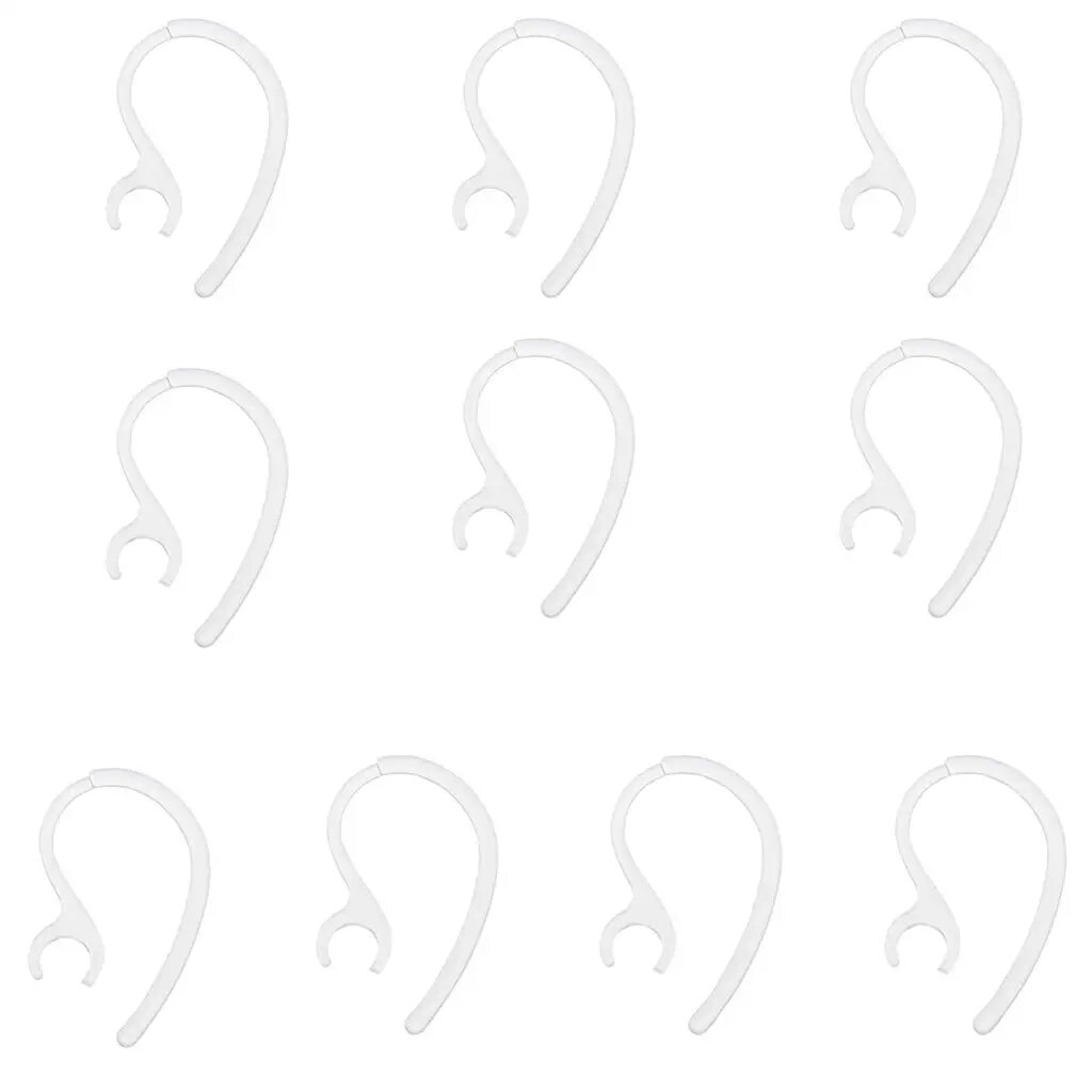 Дужки для наушников Bluetooth, черные, 10 шт. Clear 7.8mm B