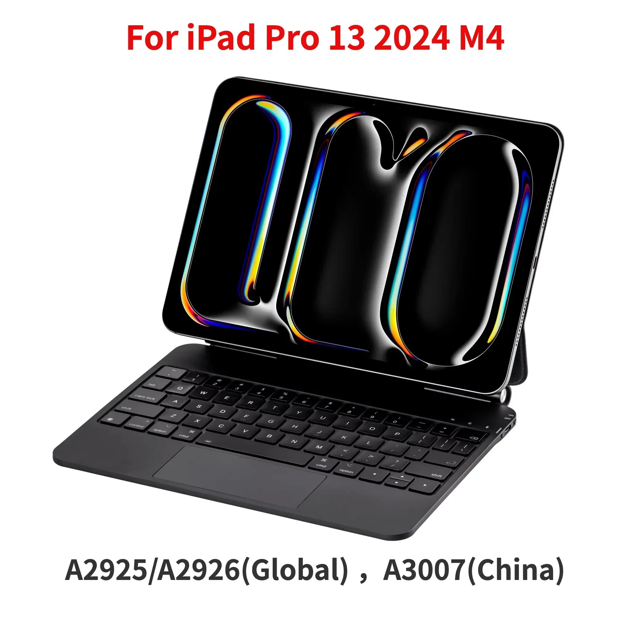 Волшебная клавиатура с подсветкой для iPad 11 2025 Air11 Air13 M3 2025 Pro11 Pro13 2024 M4 Air13 M2 iPad 10th Pro 11 12.9 Funda Keyboard