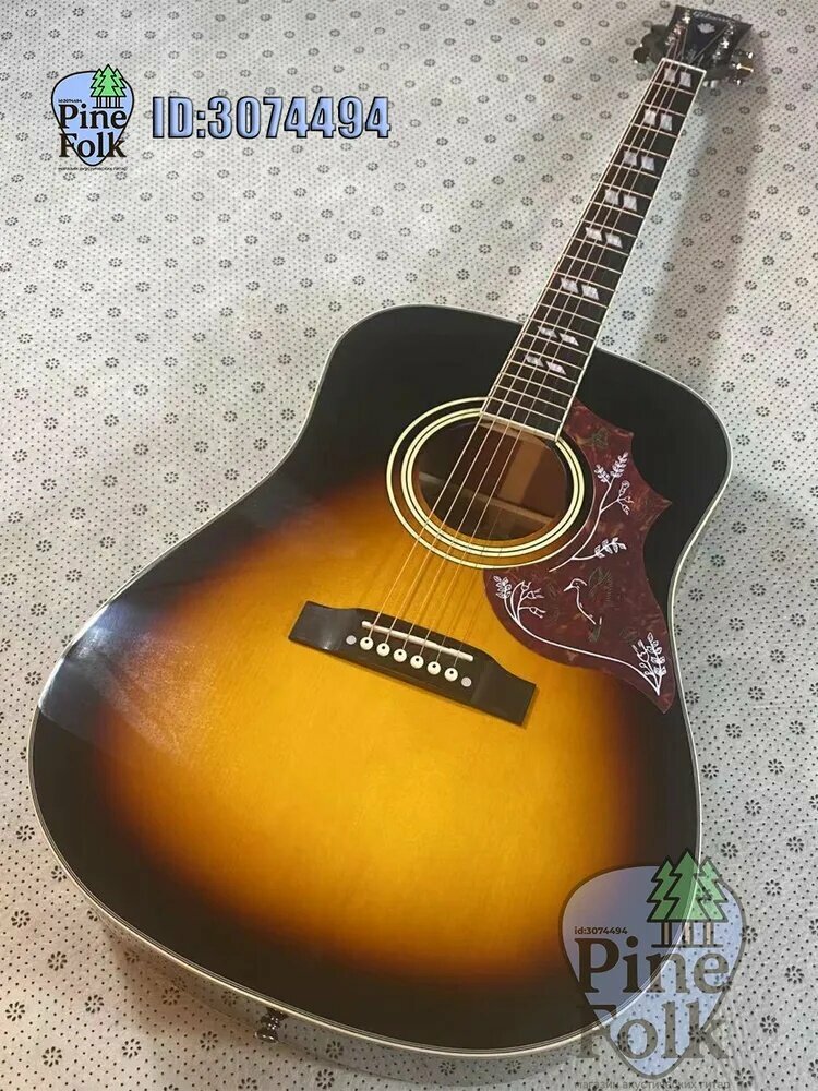 Gibson Guitar Акустическая гитара Классическая sj200 6-струнная, корпус Ель 41"