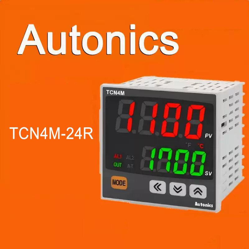 Autonics TCN4M-24R Экономичный PID-регулятор температуры с двойным дисплеем TCN4H