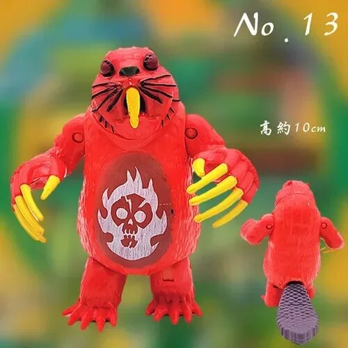 Коллекционная фигурка Черепашки-ниндзя Playmates Красный, 13