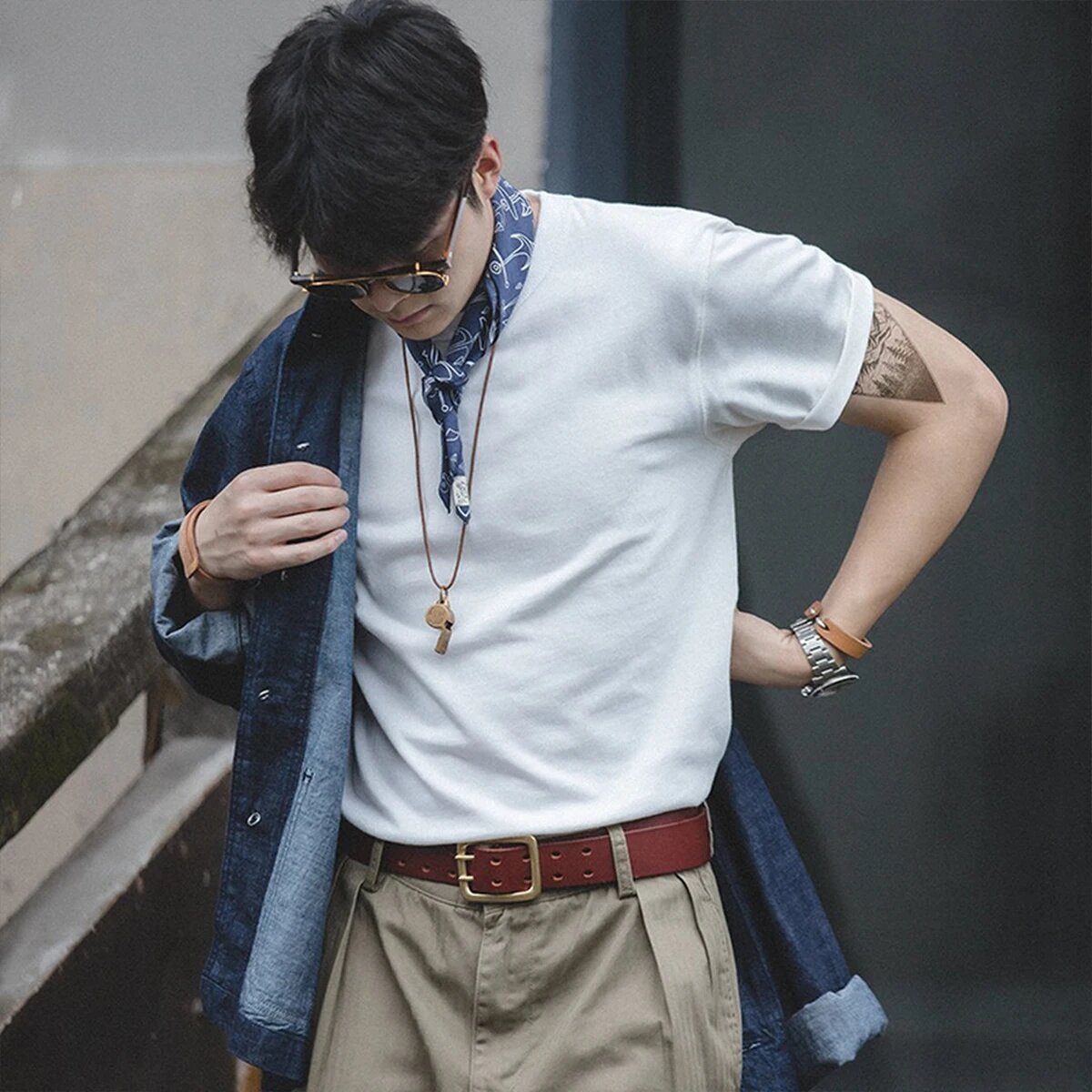 Футболка Maden. Amekaji wear.