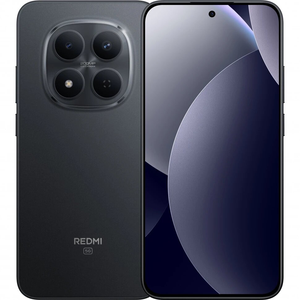 Смартфон Xiaomi Redmi Note 15 Pro 5G 12/512Gb Black (Global Version)