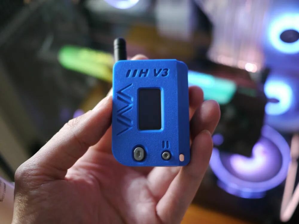 Корпус для Heltec V3 (Meshtastic) / Минималистичный - Синий