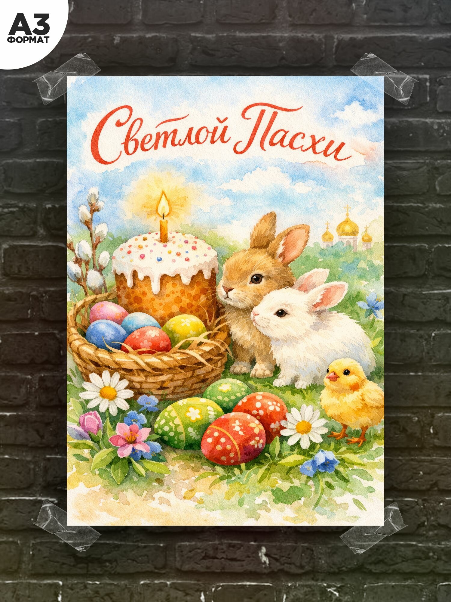 Плакат Пасха