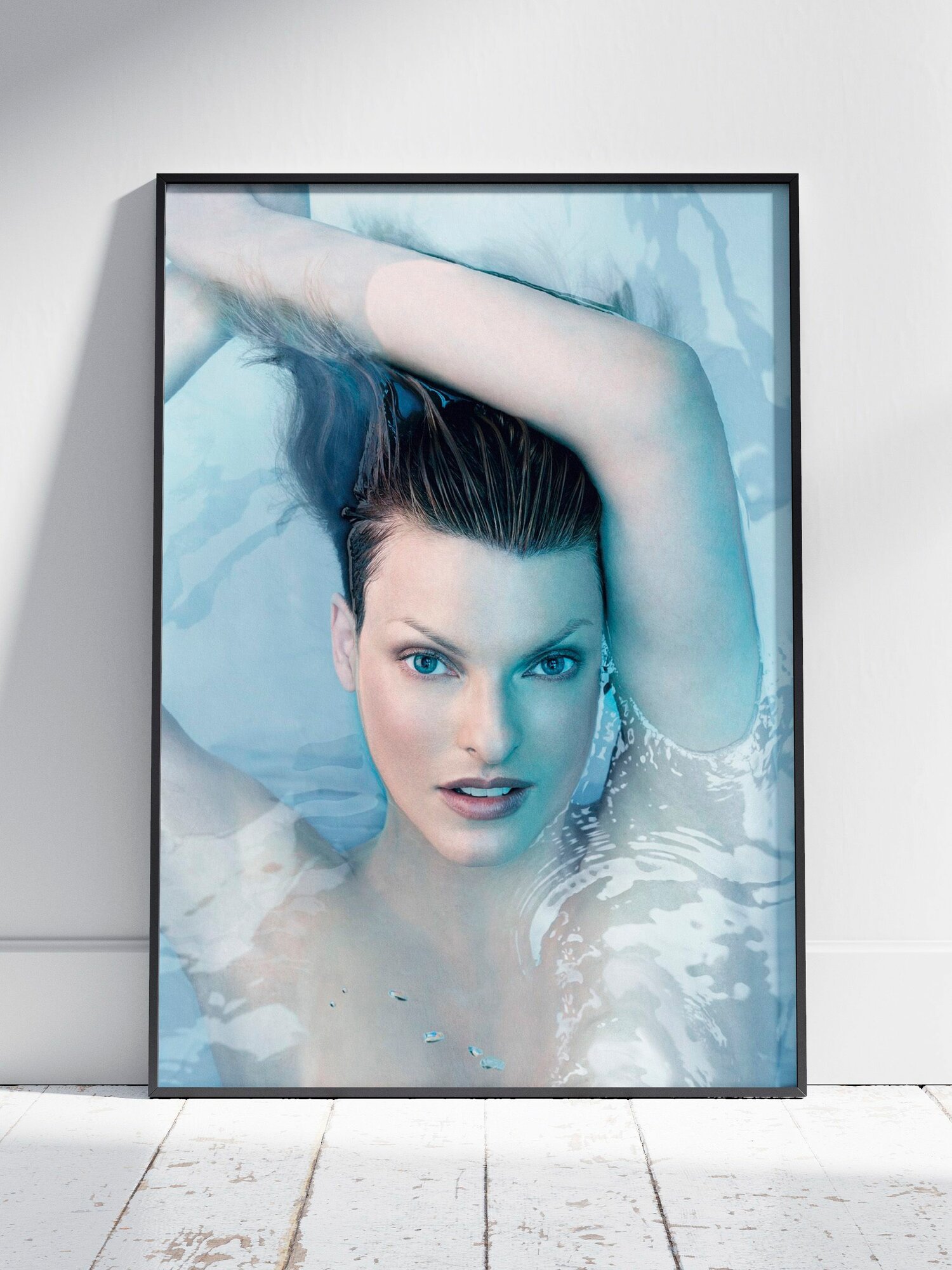 Плакат на стену для интерьера Линда Евангелиста (Linda Evangelista 14) - Постер по модели, бренду и моде формата A4 (21x30 см)