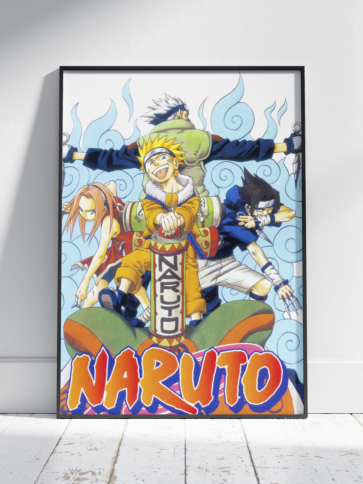 Плакат на стену для интерьера Наруто Ураганные Хроники (Naruto 79) - Постер по аниме и японской анимации формата A4 (21x30 см)