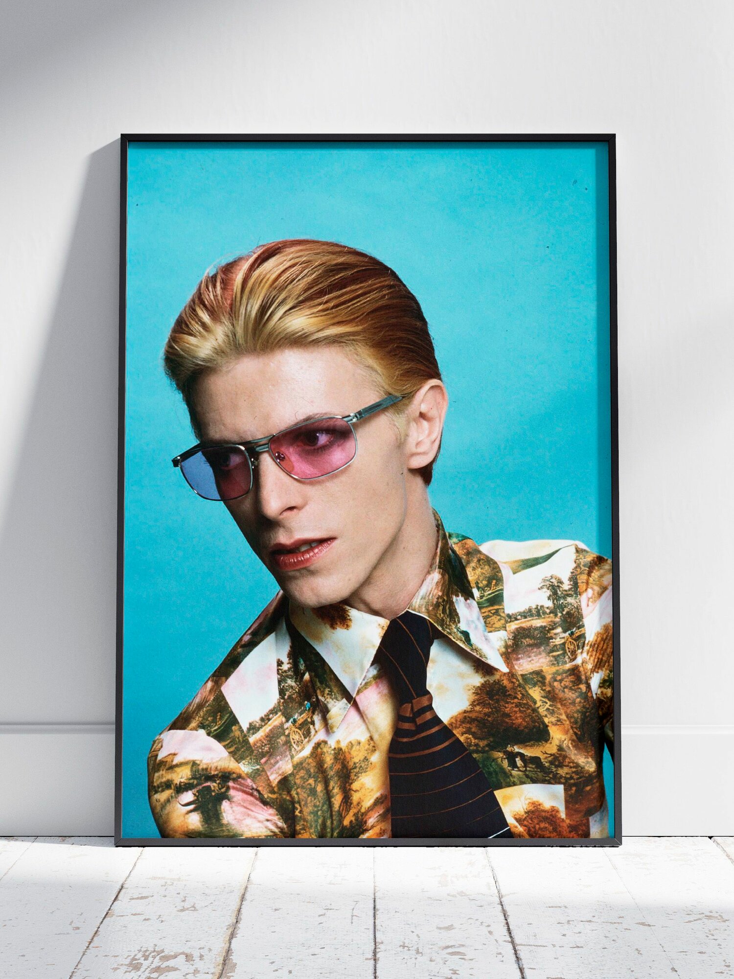 Плакат на стену для интерьера Дэвид Боуи (David Bowie 46) - Постер по актеру фильма, кино, сериала формата A4 (21x30 см)