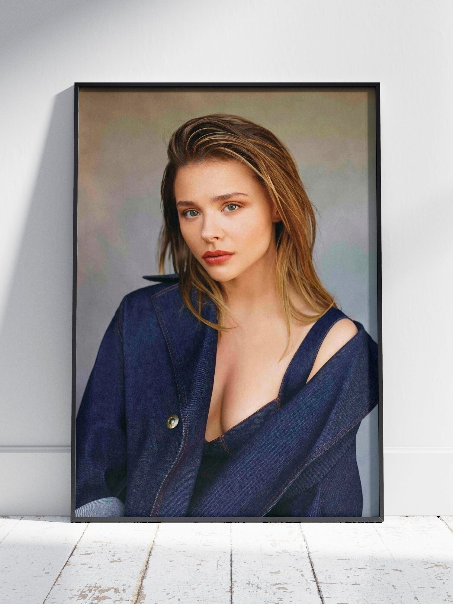Плакат на стену для интерьера Хлоя Грейс Морец (Chloe Grace Moretz 42) - Постер по актеру фильма, кино, сериала формата A4 (21x30 см)