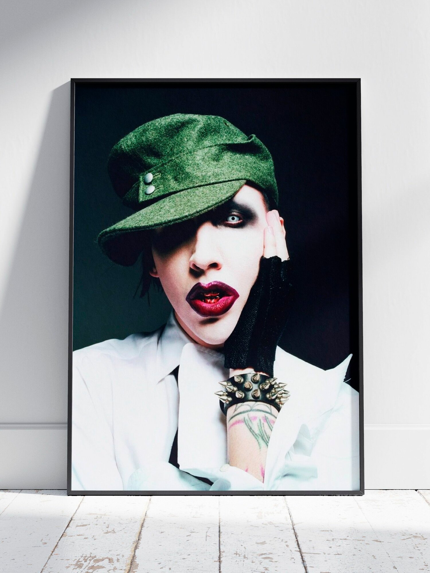 Плакат на стену для интерьера Мэрилин Мэнсон (Marilyn Manson 24) - Постер по музыке и артисту формата A4 (21x30 см)