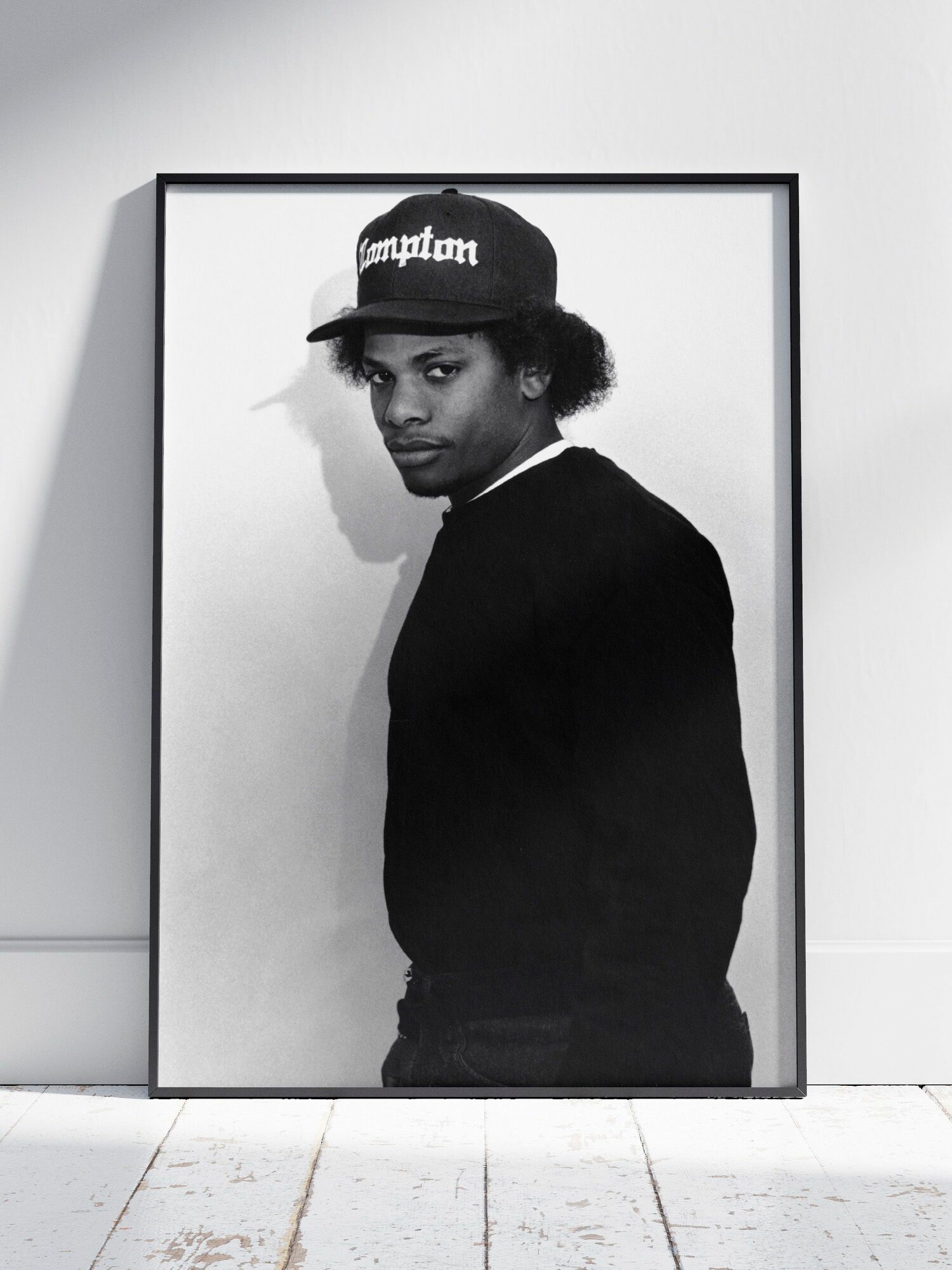 Плакат на стену для интерьера NWA (Изи И - Eazy E 4) - Постер по музыке и артисту формата A4 (21x30 см)