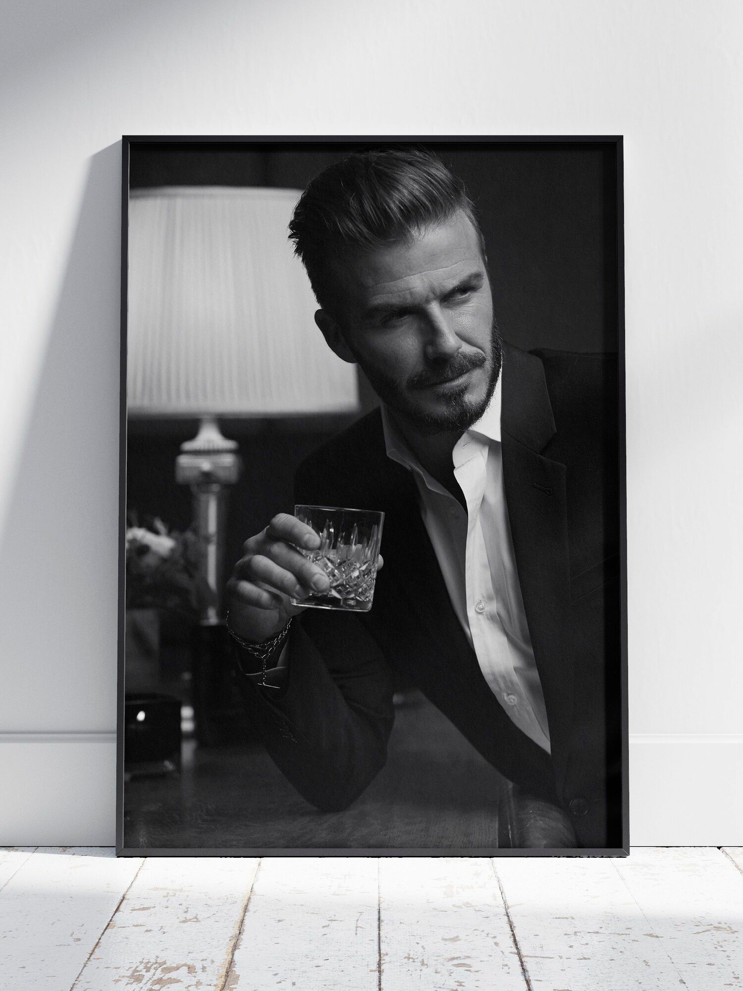 Плакат на стену для интерьера Дэвид Бекхэм (David Beckham 51) - Постер по актеру фильма, кино, сериала формата A4 (21x30 см)