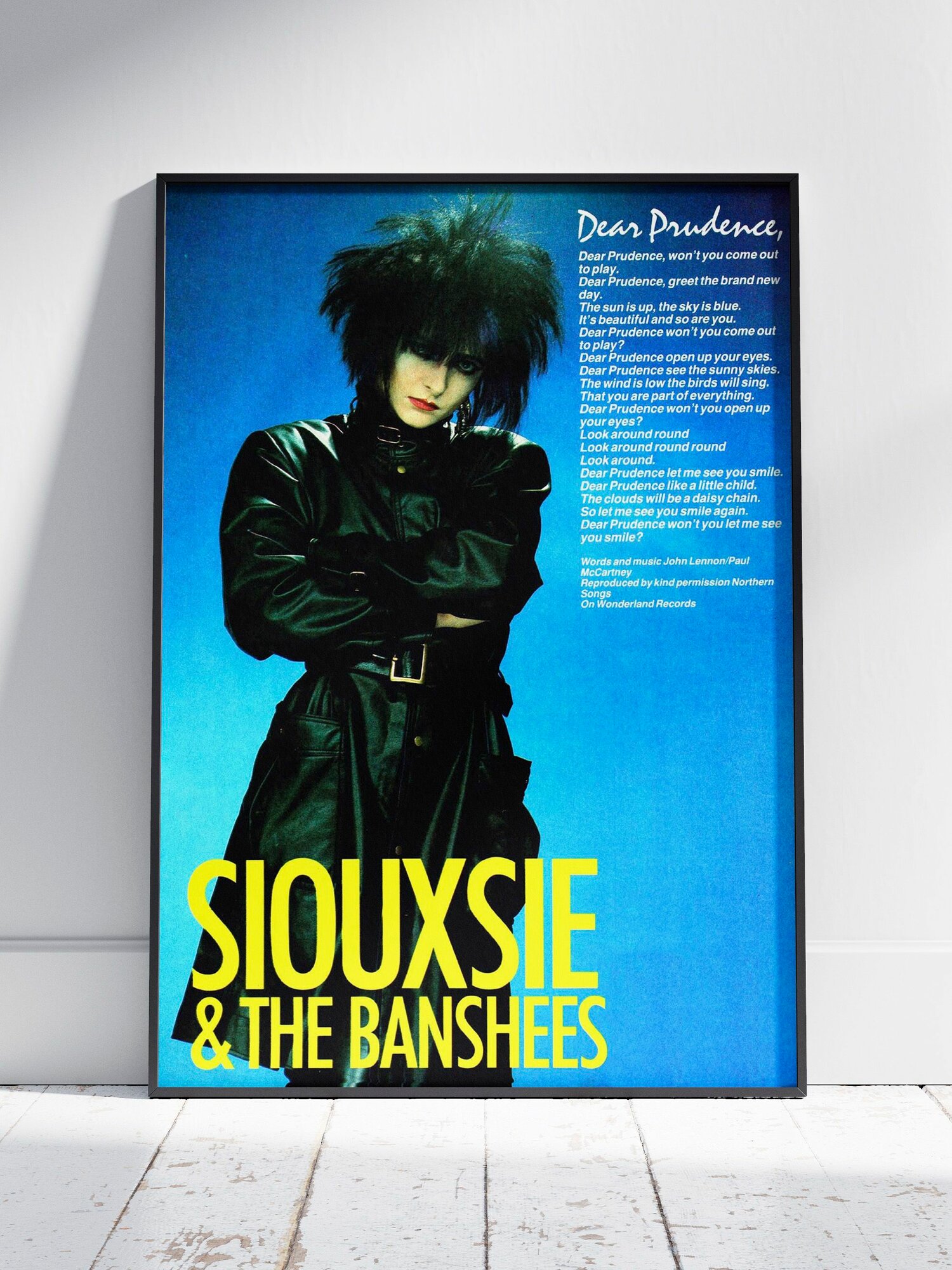 Плакат на стену для интерьера Сьюзи и Баньши (Siouxsie and the Banshees 3) - Постер по музыке и артисту формата A4 (21x30 см)