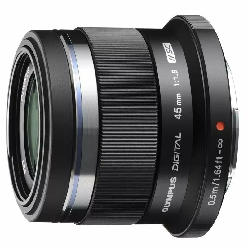 Olympus Объектив M.ZUIKO DIGITAL 45mm f/1.8 черный