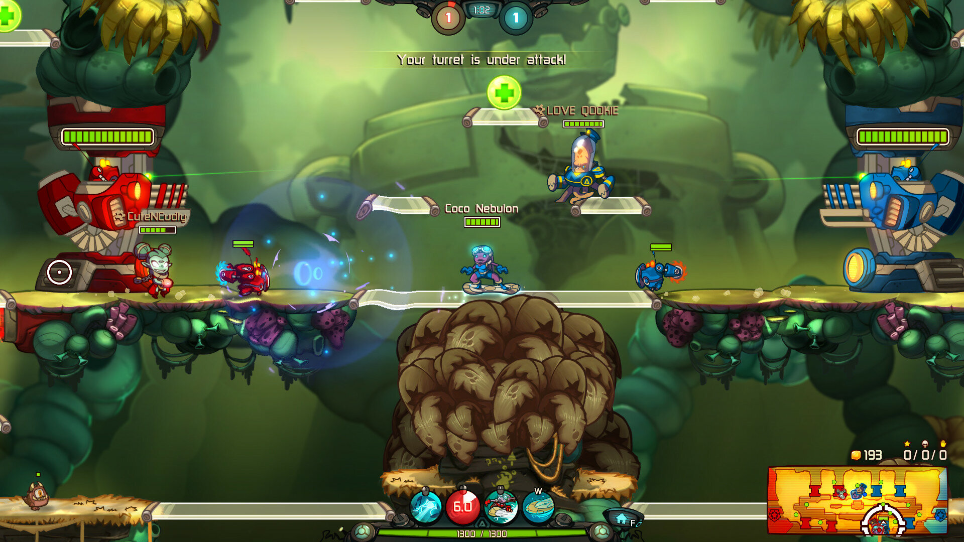 Coco Nebulon - Awesomenauts Character DLC PC Steam Ключ • Активация Steam