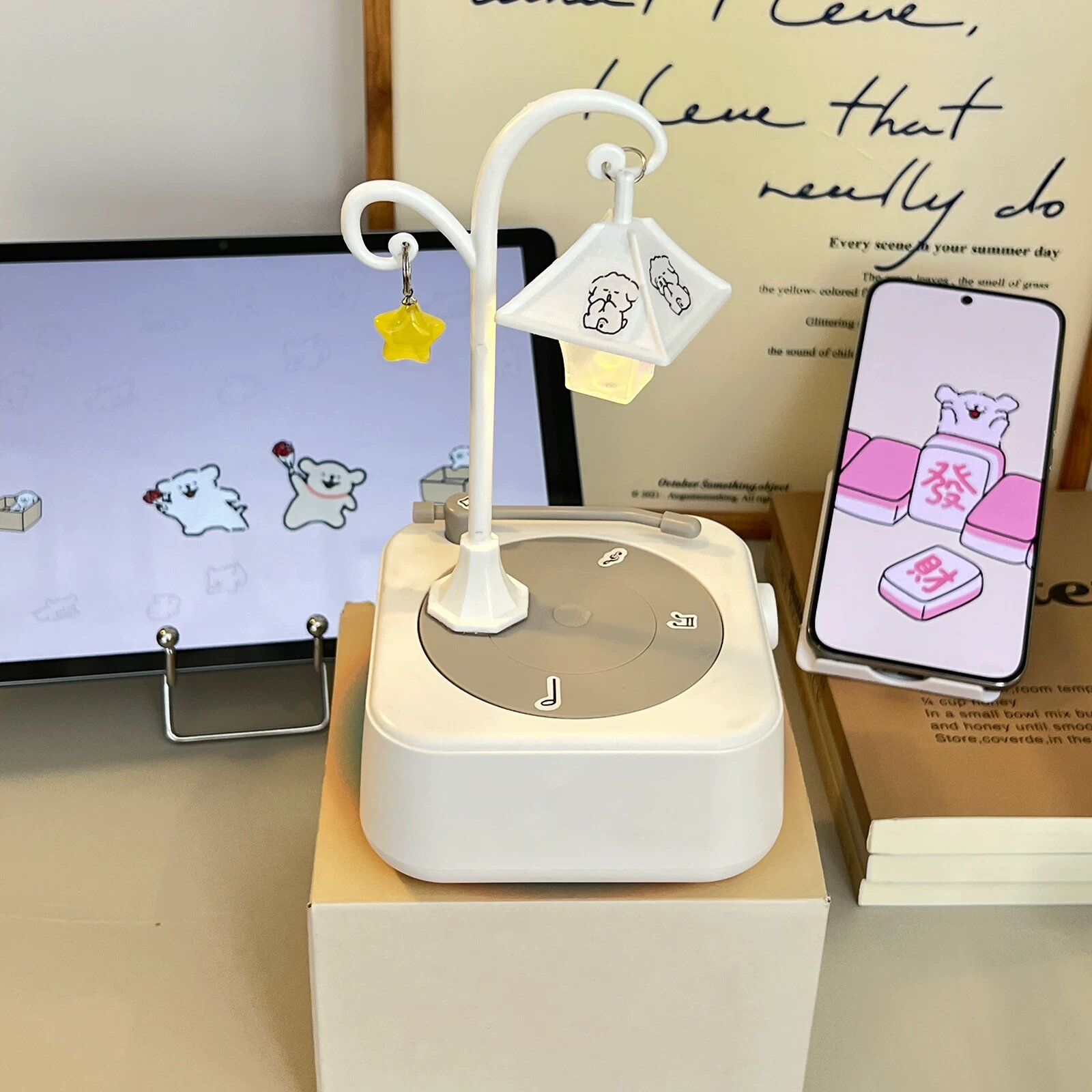 Bluetooth-колонка Line Art Puppy: Настольный динамик, подарок на день рождения для девочек, мальчиков, лучших друзей,
