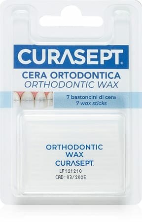 Набор ортодонтического воска Curasept, прозрачный, 7 шт.