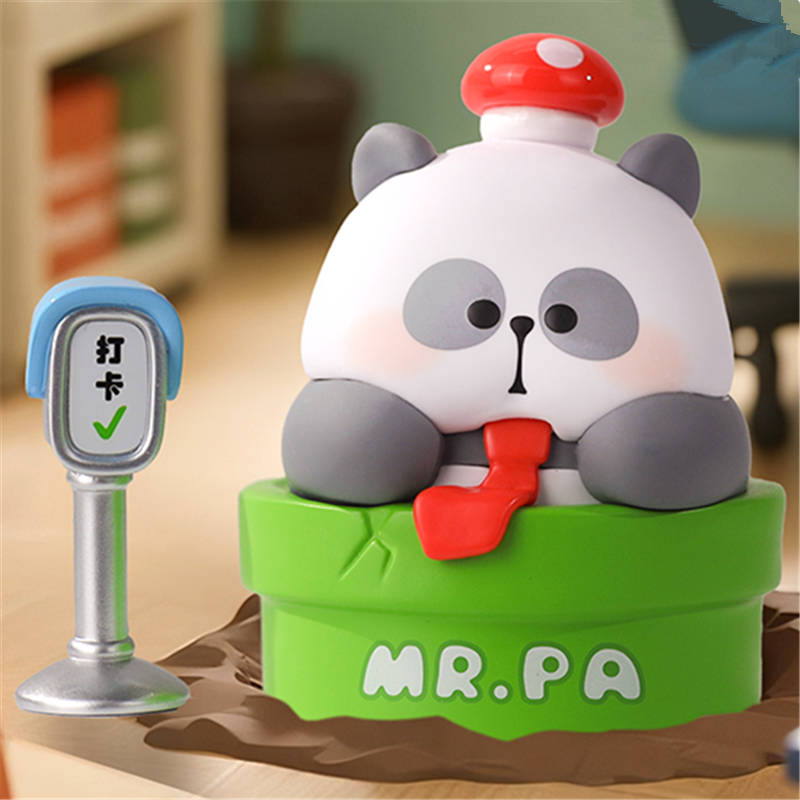 Оригинальная серия подарочных наборов Mr. Pa Teacher's Wish List: милые фигурки панд, украшения для рабочего стола,