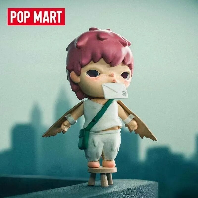 POP MART Hirono Mime Персонажи серии, персонажи Hirono blind box, подтвержденные дизайнерские фигурки, предметы коллекционирования, игрушки для украшения дома