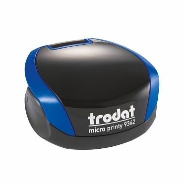 Trodat Micro Printy 9342 карманная оснастка для печати диам. 42 мм сапфир