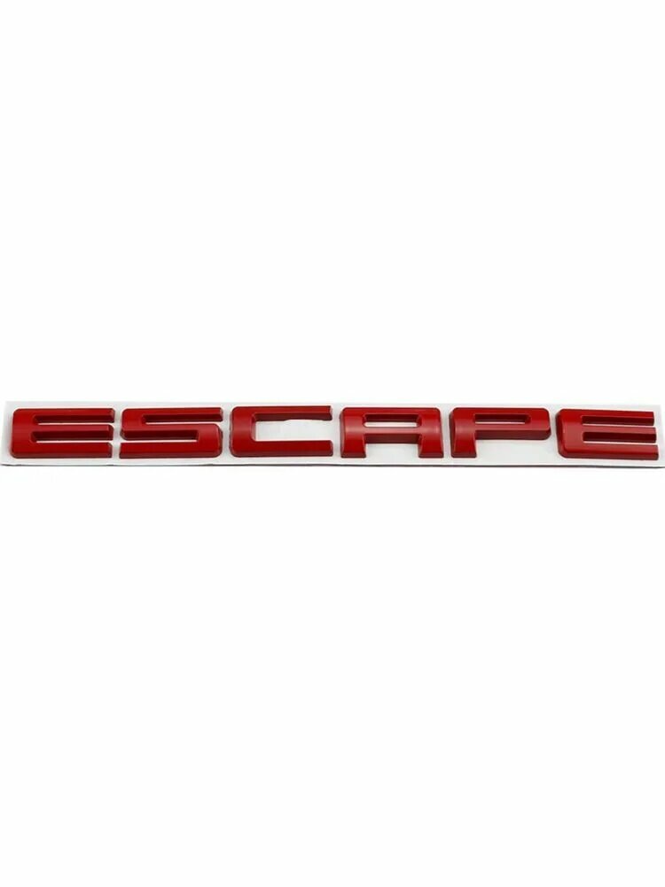 Для нового логотипа ESCAPE FORD, эмблемы английской буквы, значка заднего багажника, обновление автомобиля с наклейкой на заднюю сторону