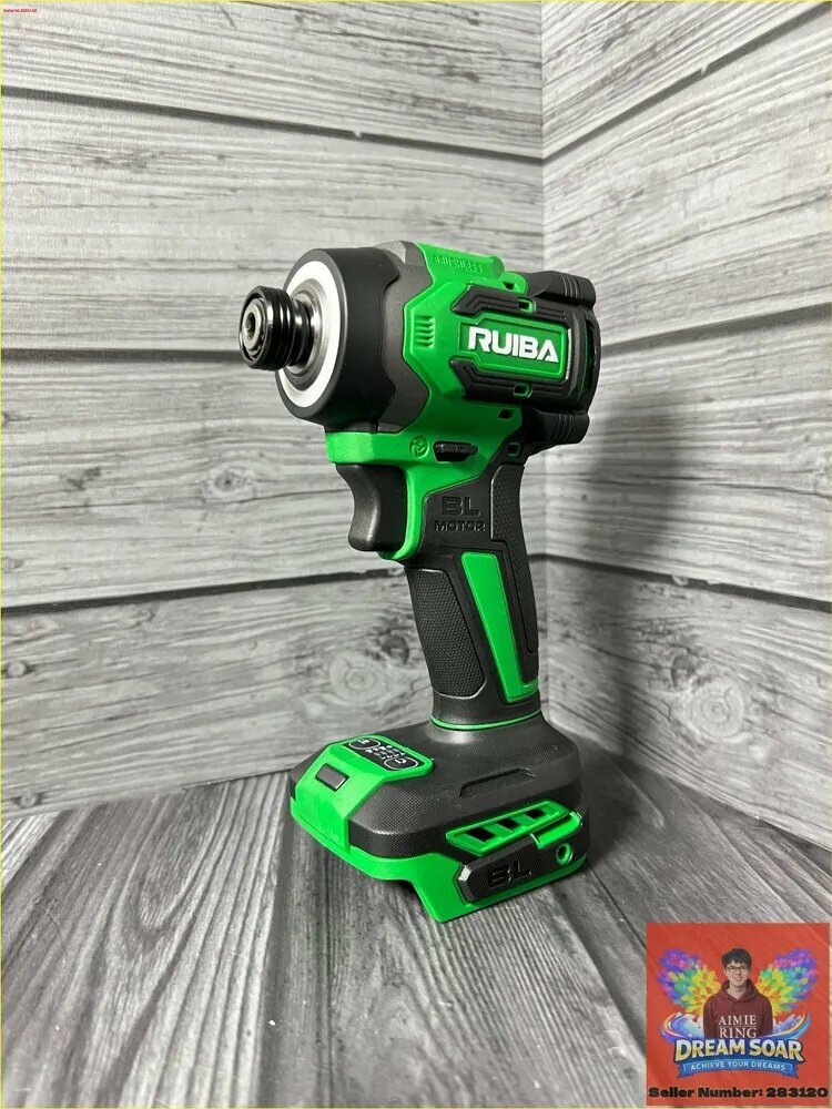RUIBA RB-SD2108-L Аккумуляторный бесщеточный ударный шуруповерт 230H. m(MAX),1400-4000Уд/мин