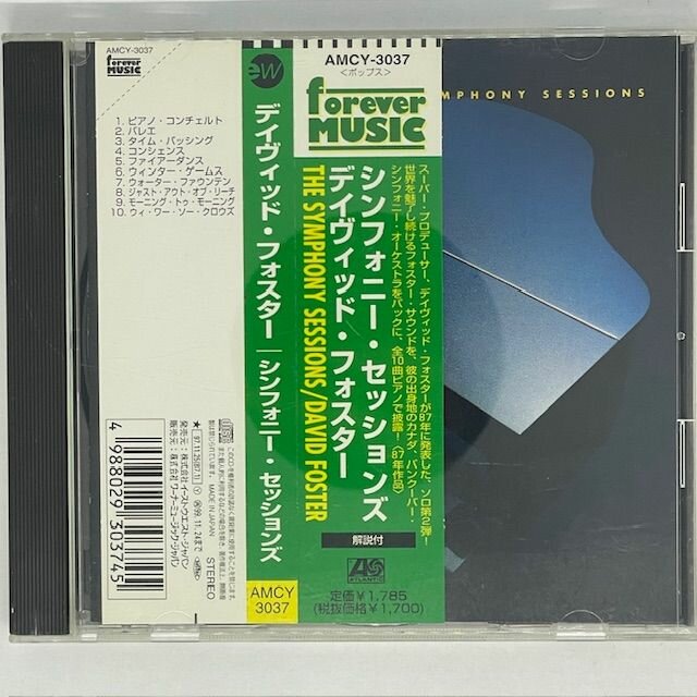 David Foster-The Symphony Sessions (CD, JAPAN) OBI MINT