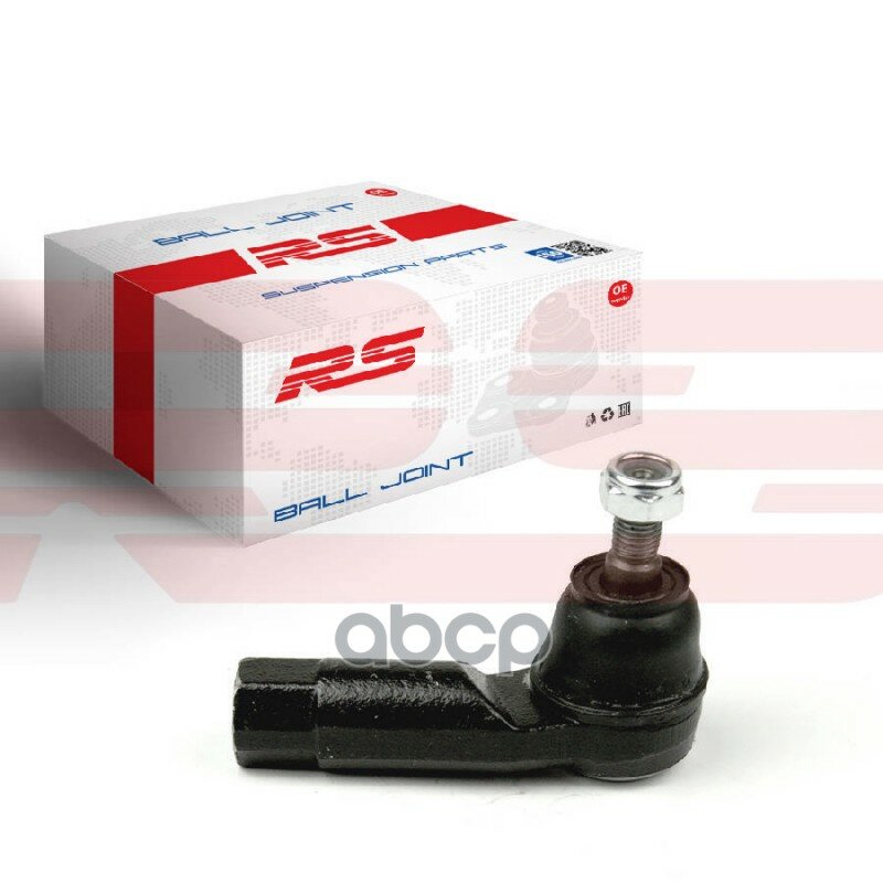 Наконечник рулевой тяги Skoda Octavia 04--, Superb 08--, Yeti 09--, VW Golf 03--, Passat 05--, Tiguan 07-- правый RS RECORD