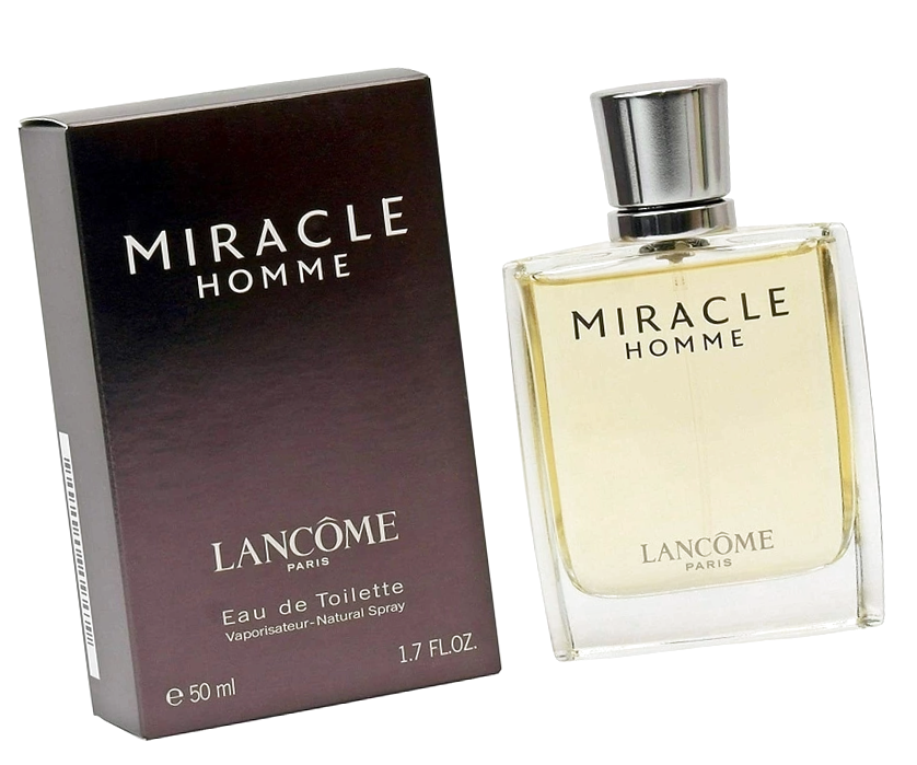 Мужские духи Ланком Миракл мужской 50 мл / Lancome Miracle Homme eau de toilette