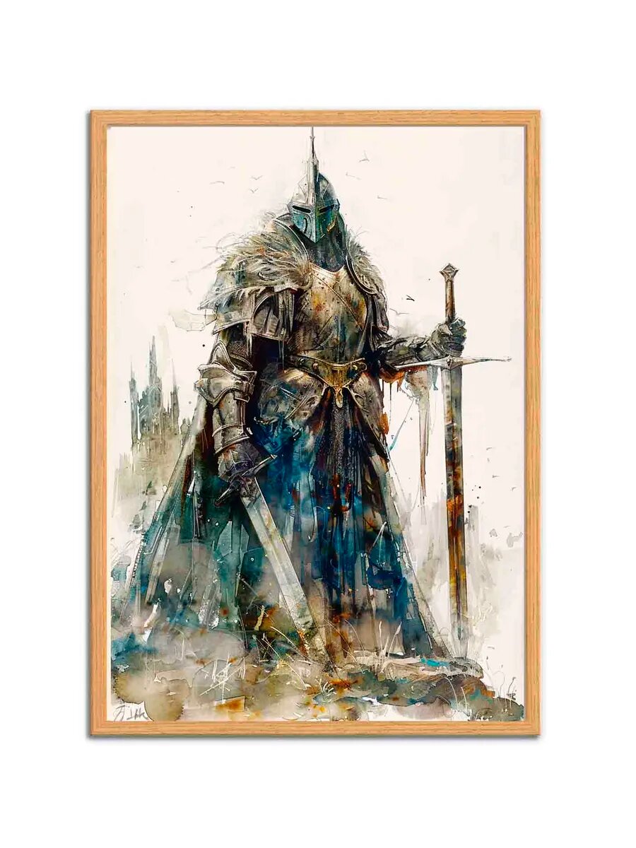 Рыцарь сказочного зверя 3, Плакат 30x42см