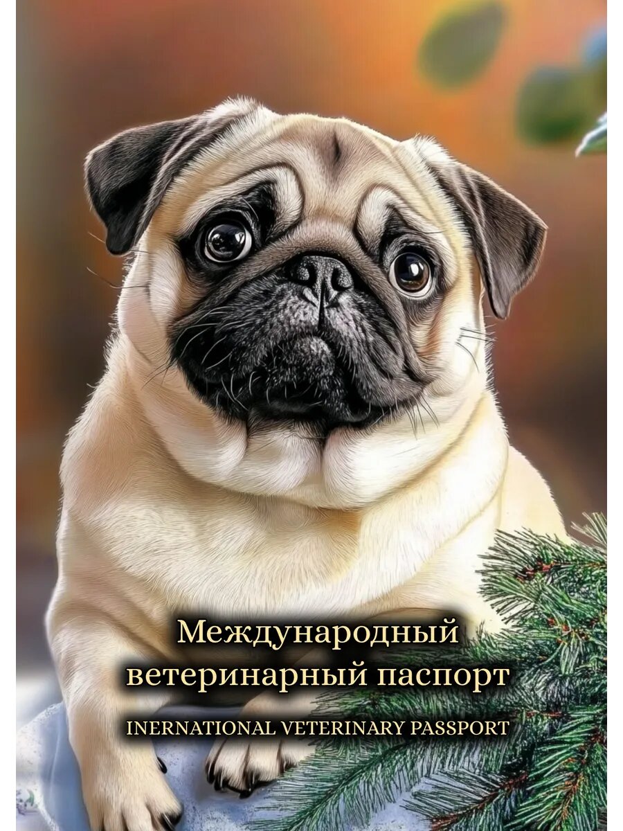 Международный ветеринарный паспорт с аудио-записью