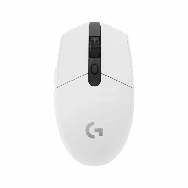 Игровая беспроводная мышь G304 Lightspeed, белая