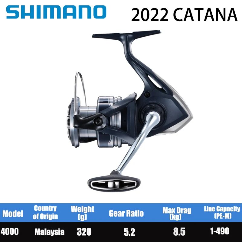 Спиннинговая катушка Shimano Catana 2022 4000