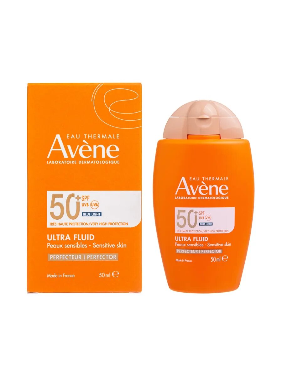 Avene Ultra Fluid Perfector Солнцезащитный SPF50+ ультралегк
