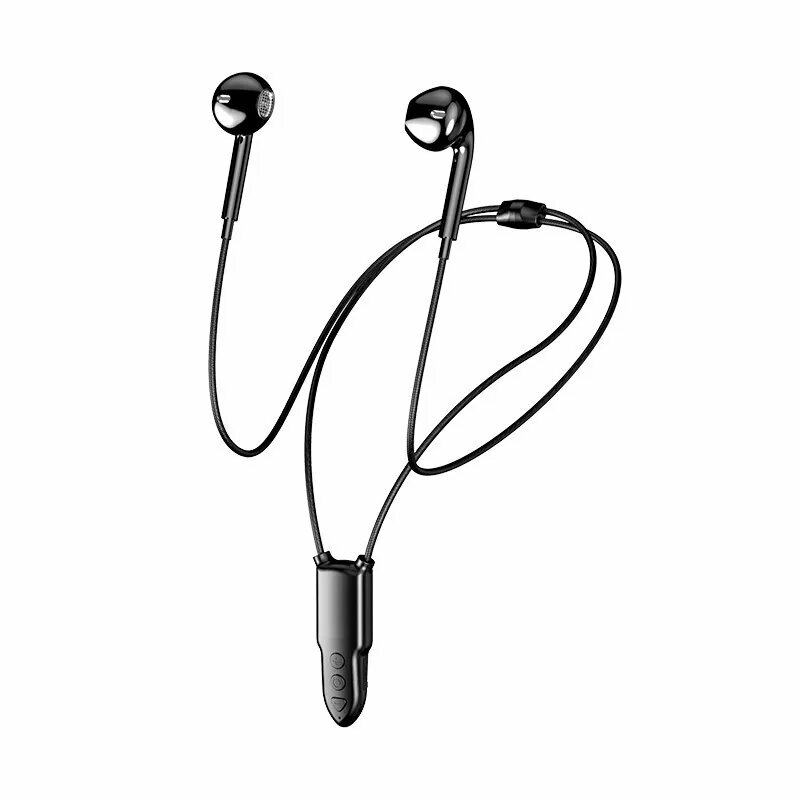Наушники беспроводные с микрофоном, Bluetooth, USB, черный