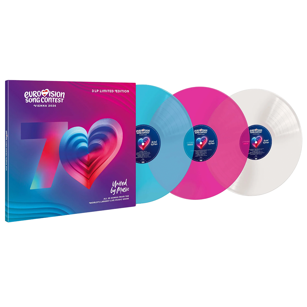 Various – Eurovision Song Contest Vienna 2026 (Limited Blue, White, Pink Vinyl)