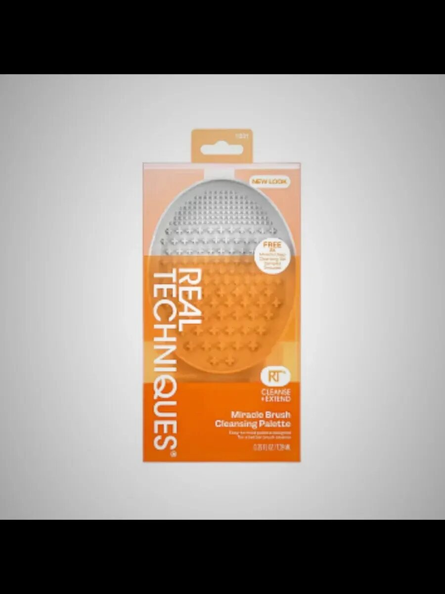 REAL TECHNIQUES Brush Cleansing Palette Палетка для о 1 шт