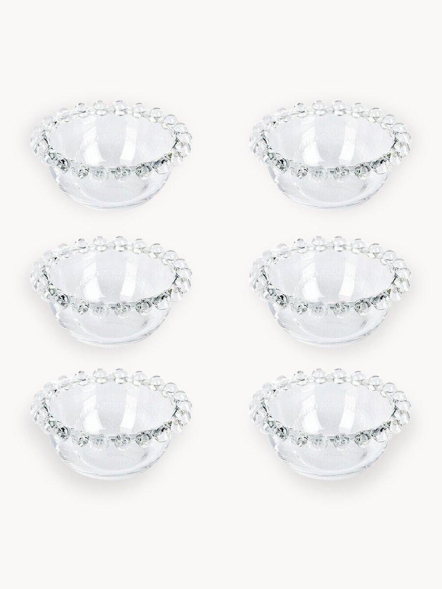 Набор розеток креманок для варенья, икорниц 6 шт, 50 мл, Nouvelle