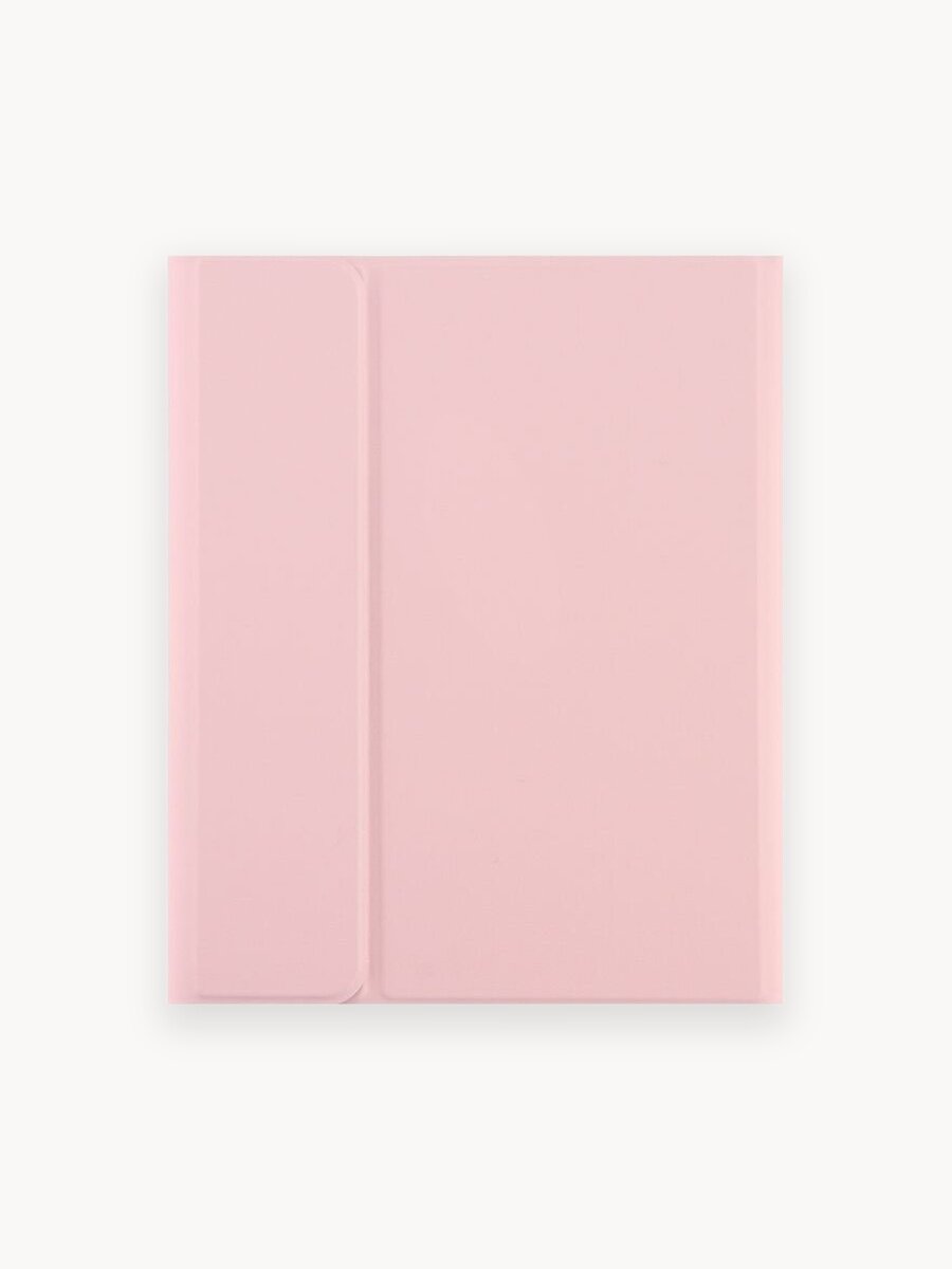 Чехол с клавиатурой MyPads для Huawei MatePad 2022 2020, Honor Pad V6 (10.4") с гравировкой русских букв, серый, lavender gray