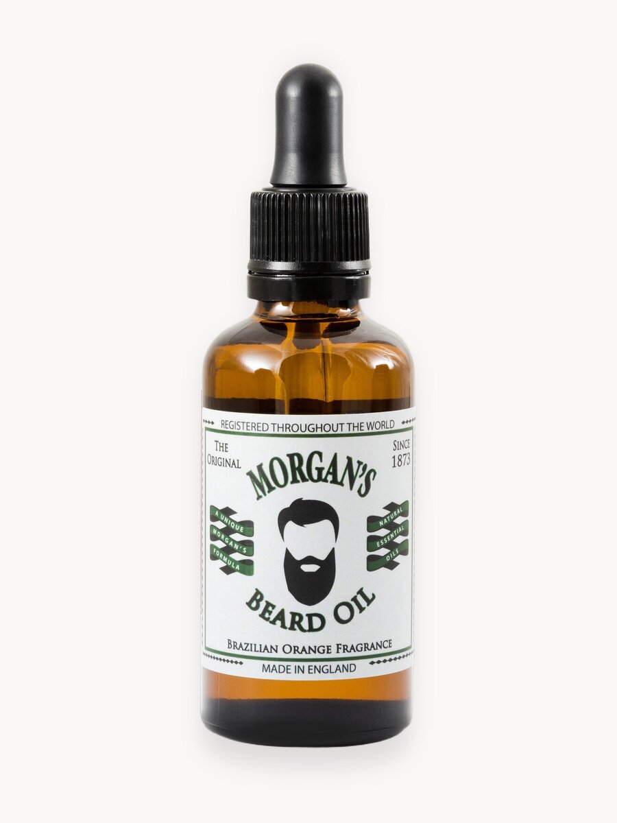Масло для бороды Morgan's Бразильский Апельсин, для всех типов волос и кожи, 50 мл