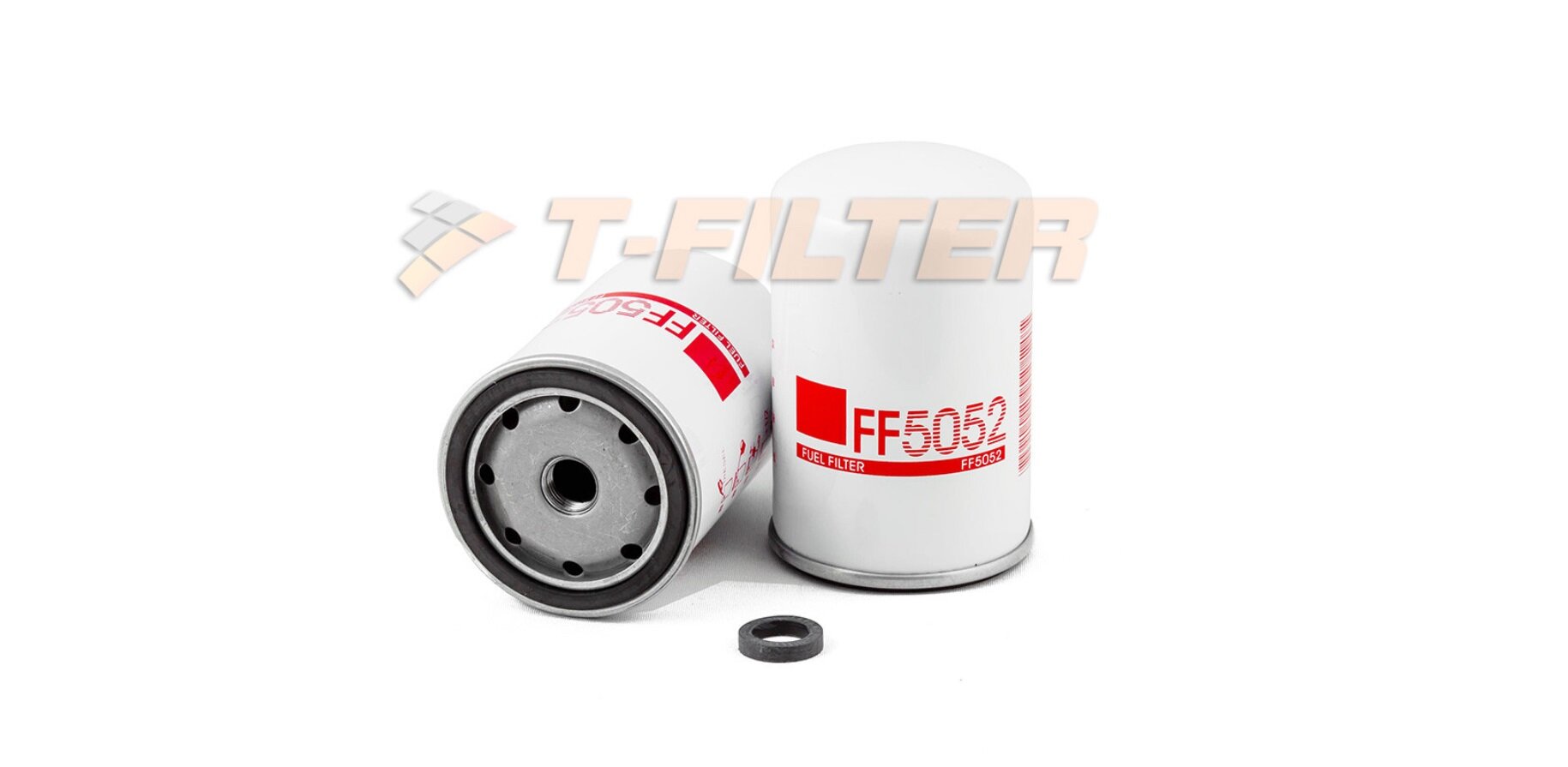Фильтр топливный FF5052 «T-Filter» для спец техники JCB, Komatsu, Volvo, Cummins, Ford - 1шт.