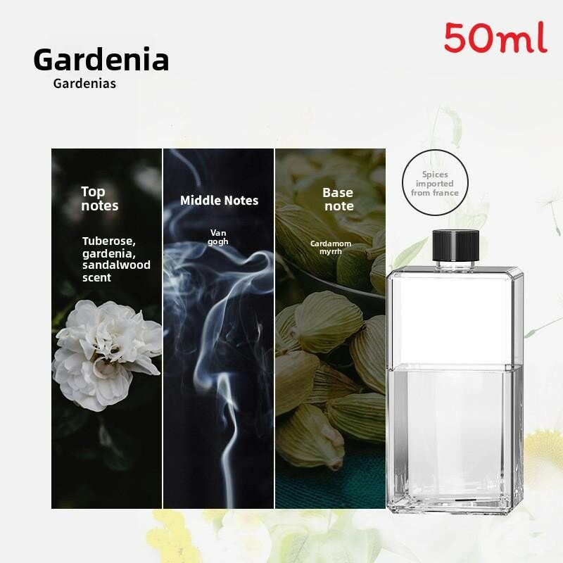 Wireless battery operated aromatherapy diffuser with timer for home and office use gardenias