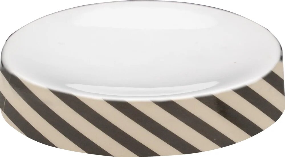 Мыльница Ridder Emily 2122308 керамическая, настольная, круглая