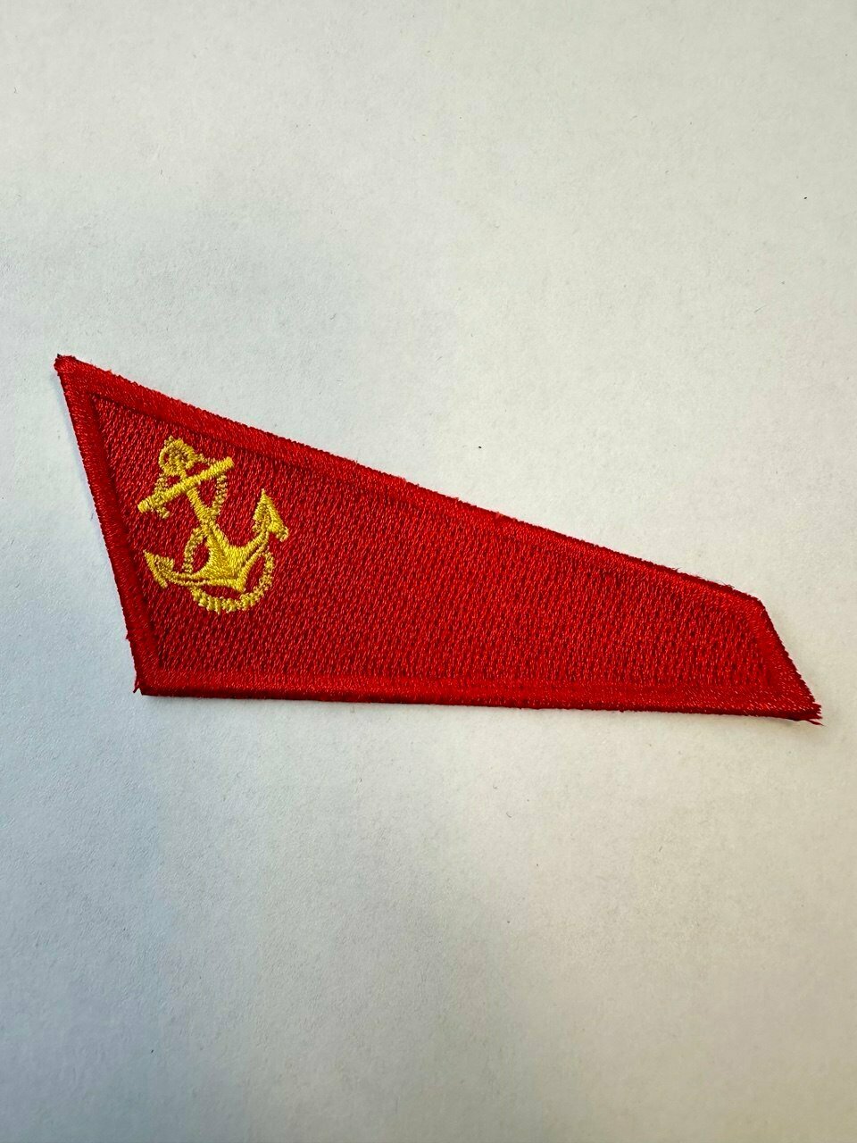 Нашивка уголок на берет Морская пехота Ссср