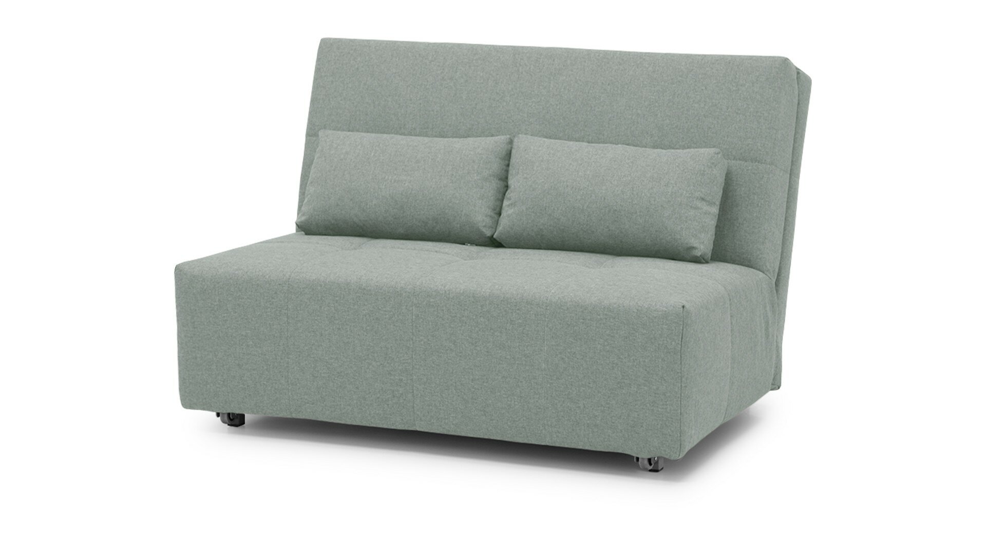 Диван Орсо Лайт Strong Plus 02 NOW 145x105x88 см, серый Рогожка, аккордеон Фиеста