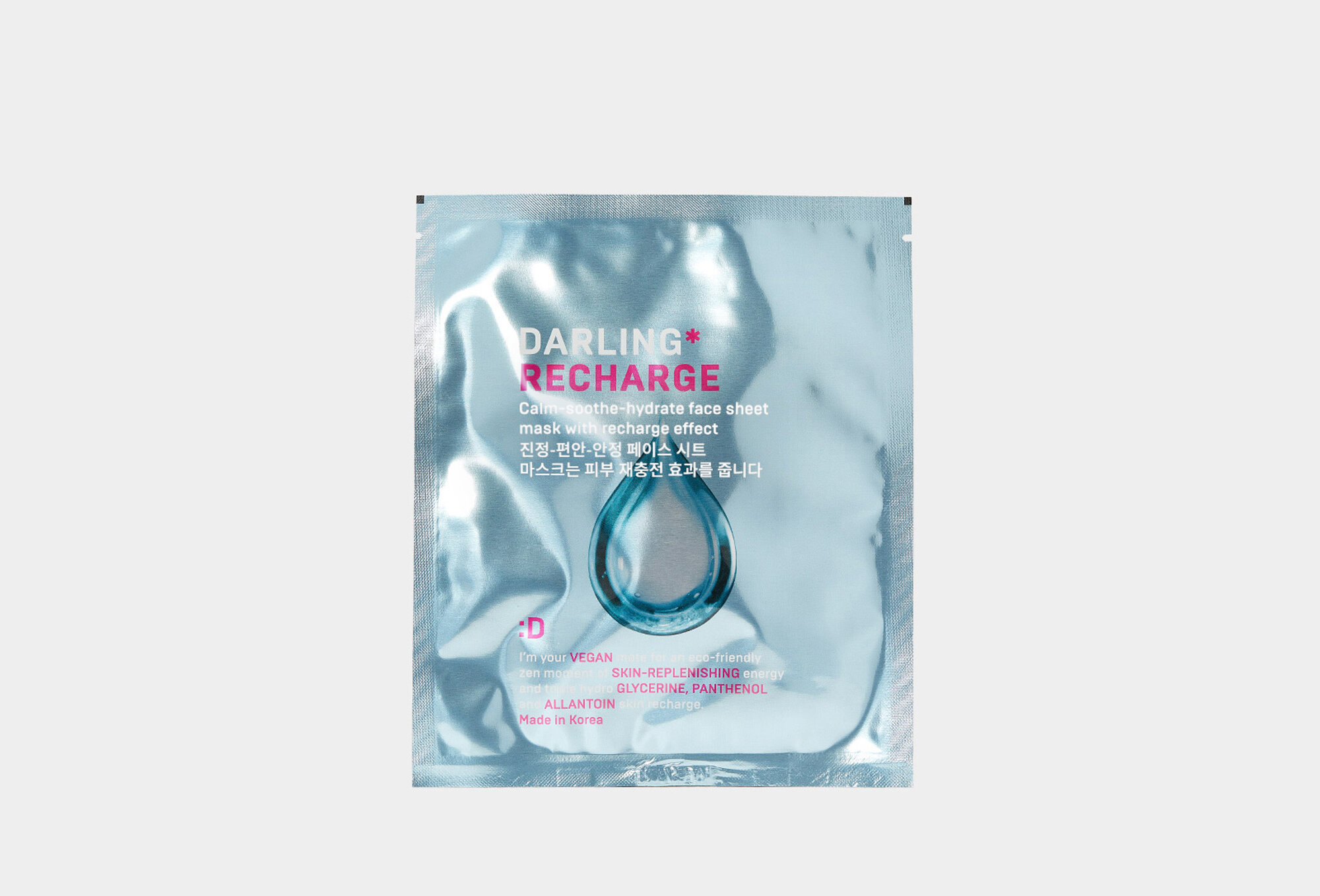 Тканевая мультимаска с тройным эффектом DARLING* Recharge CALM-SOOTHE-HYDRATE MASK