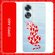 Чехол на Oppo A60 / Оппо А60 с принтом "Heart panther 2 - 14 февраля", прозрачны...