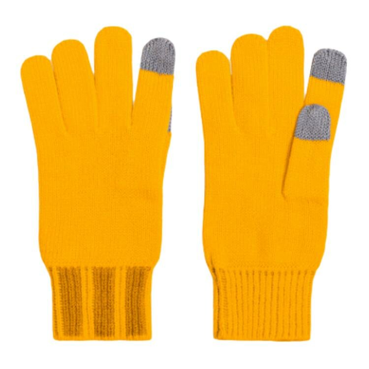 Спортивные перчатки унисекс Adidas Acrylic 1122847795 желтые, M EU