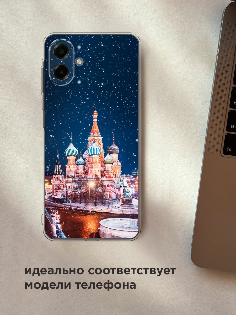 Чехол на Samsung Galaxy A07 / Самсунг А07 с принтом "Москва 1" — фото 1